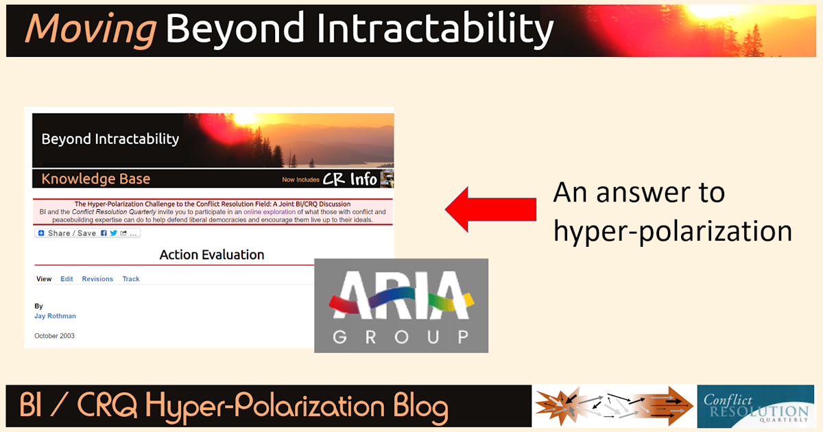 Jay Rothman's Quick Answers to Our Questions | Beyond Intractability